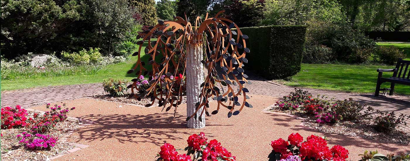 Willow tree memorial - Cardiff Bereavement Services